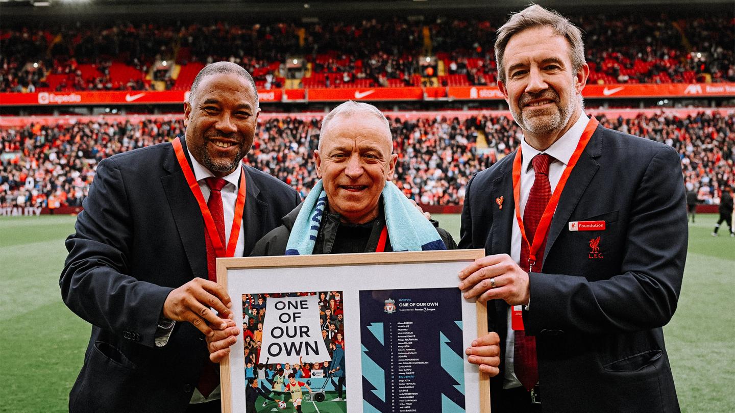 LFC Foundation coach receives 'One of Our Own' recognition at Anfield ...