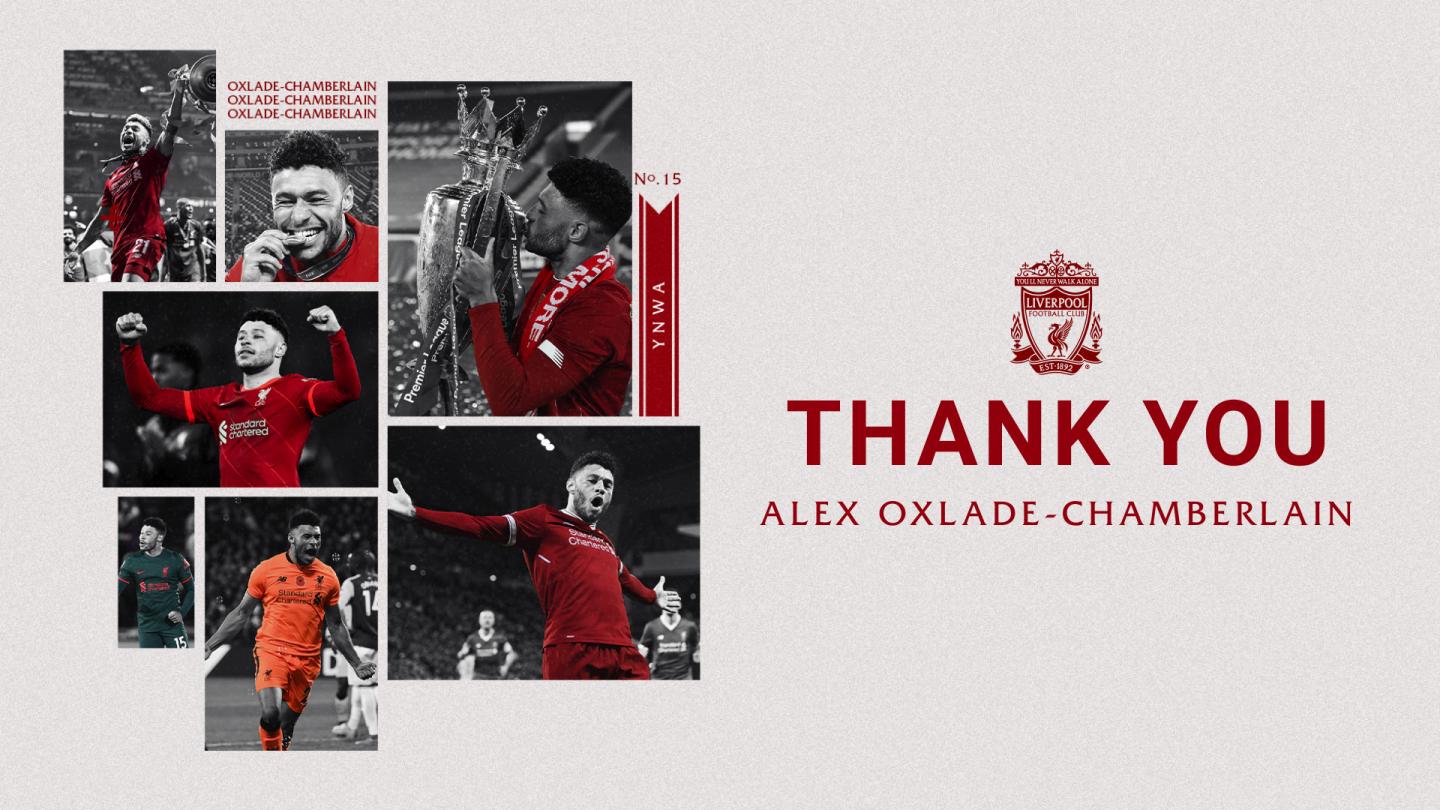 Thank you, Ox - Alex Oxlade-Chamberlain's Liverpool story - Liverpool FC