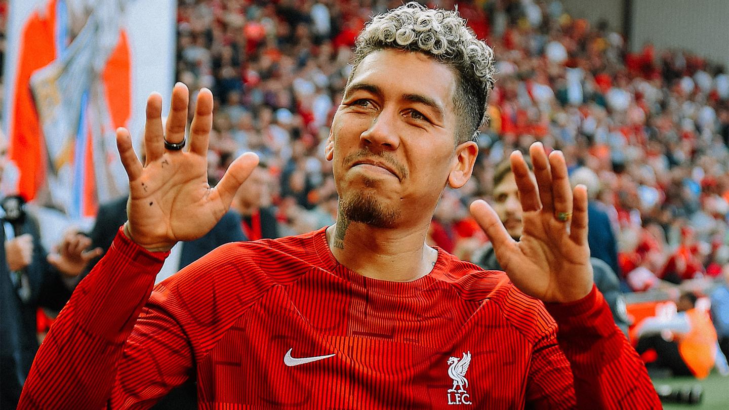 Roberto Firmino: I'm very proud of everything we achieved together ...