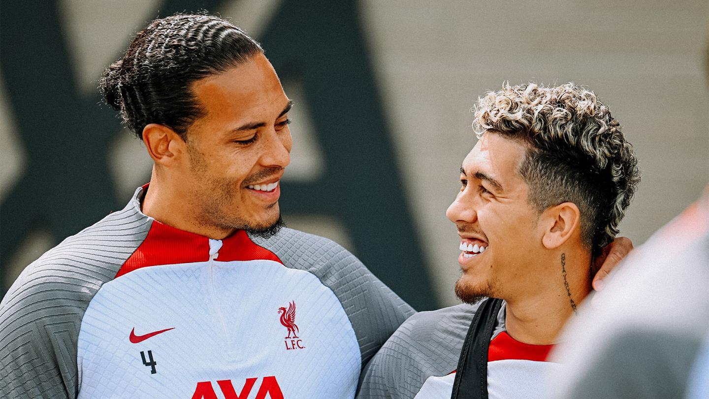 Training photos: Reds prepare for Premier League finale at St Mary's ...