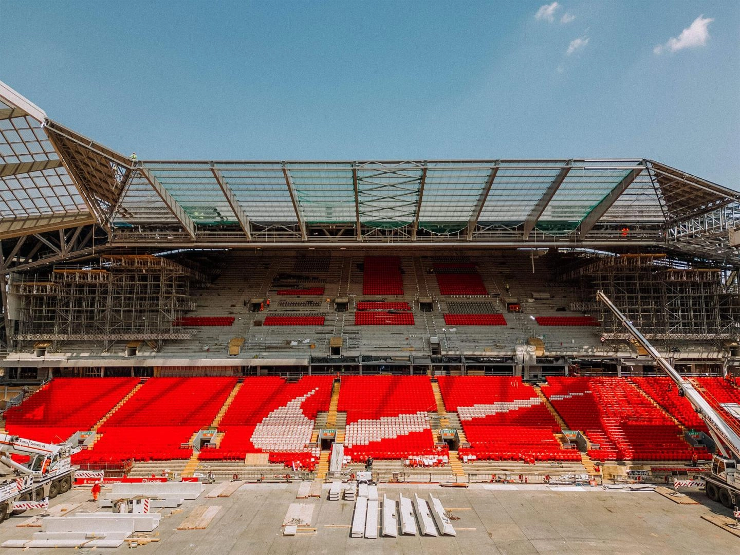 Watch: Liverpool FC crest installed on Anfield Road Stand - Liverpool FC