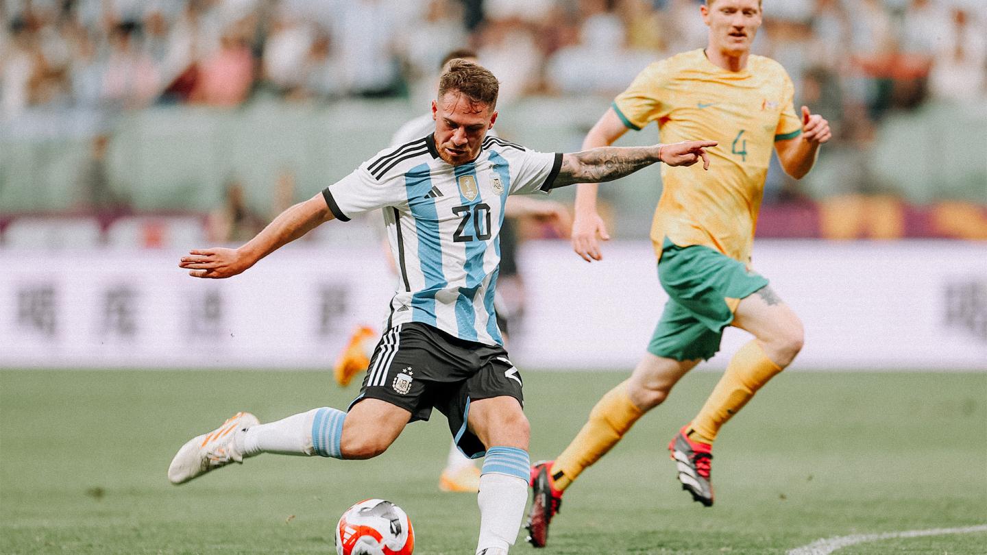 Alexis Mac Allister plays an hour of Argentina friendly win - Liverpool FC