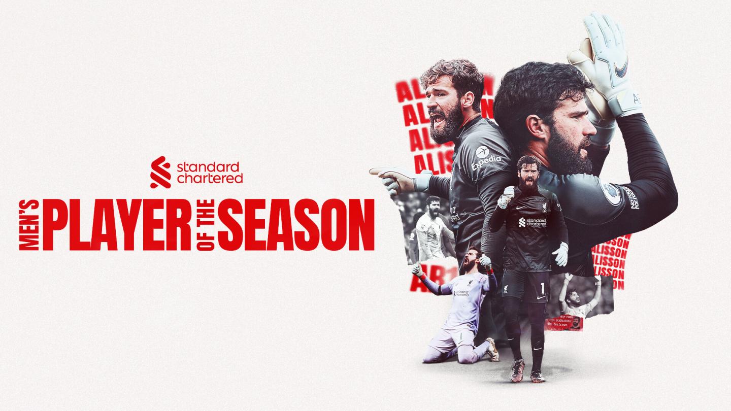 Alisson Becker voted Liverpool's Men's Player of the Season - Liverpool FC