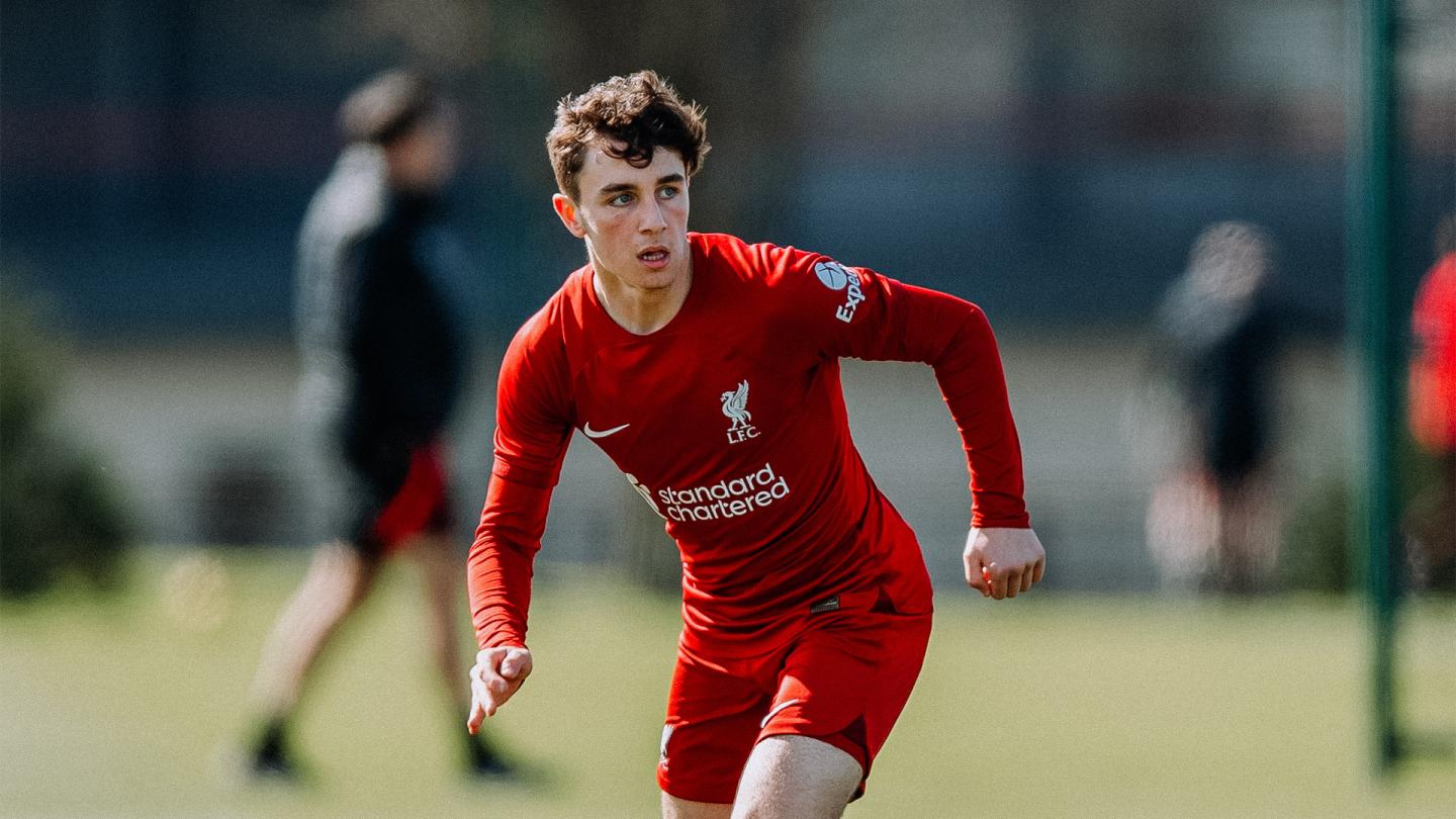 Josh Davidson called up by England U18s - Liverpool FC