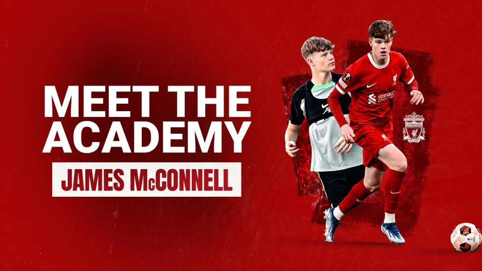 James McConnell, midfielder - Liverpool FC