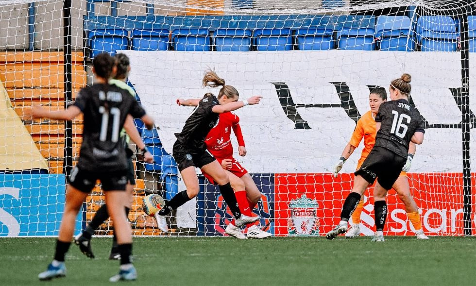 Roman Haug scores as Liverpool are held by Bristol City in WSL ...