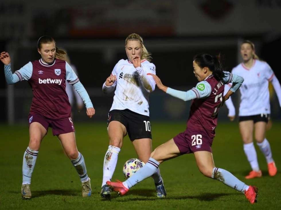 Liverpool reach fifth round of Women's FA Cup with 5-0 win at West Ham ...