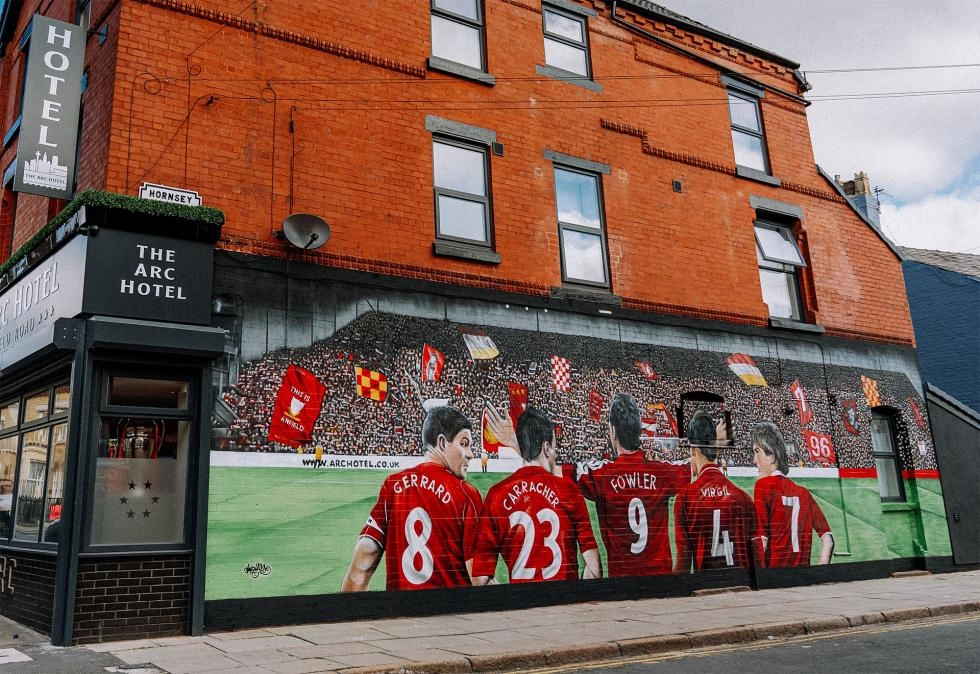 Liverpool FC — The street art craze sweeping Anfield