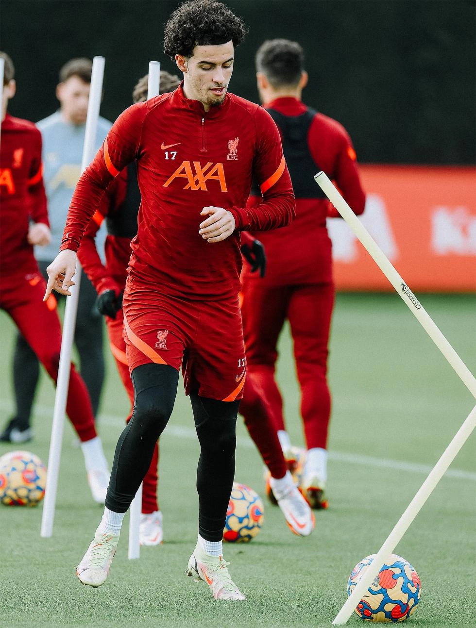 Thursday's training session as Liverpool prepare for Chelsea trip ...