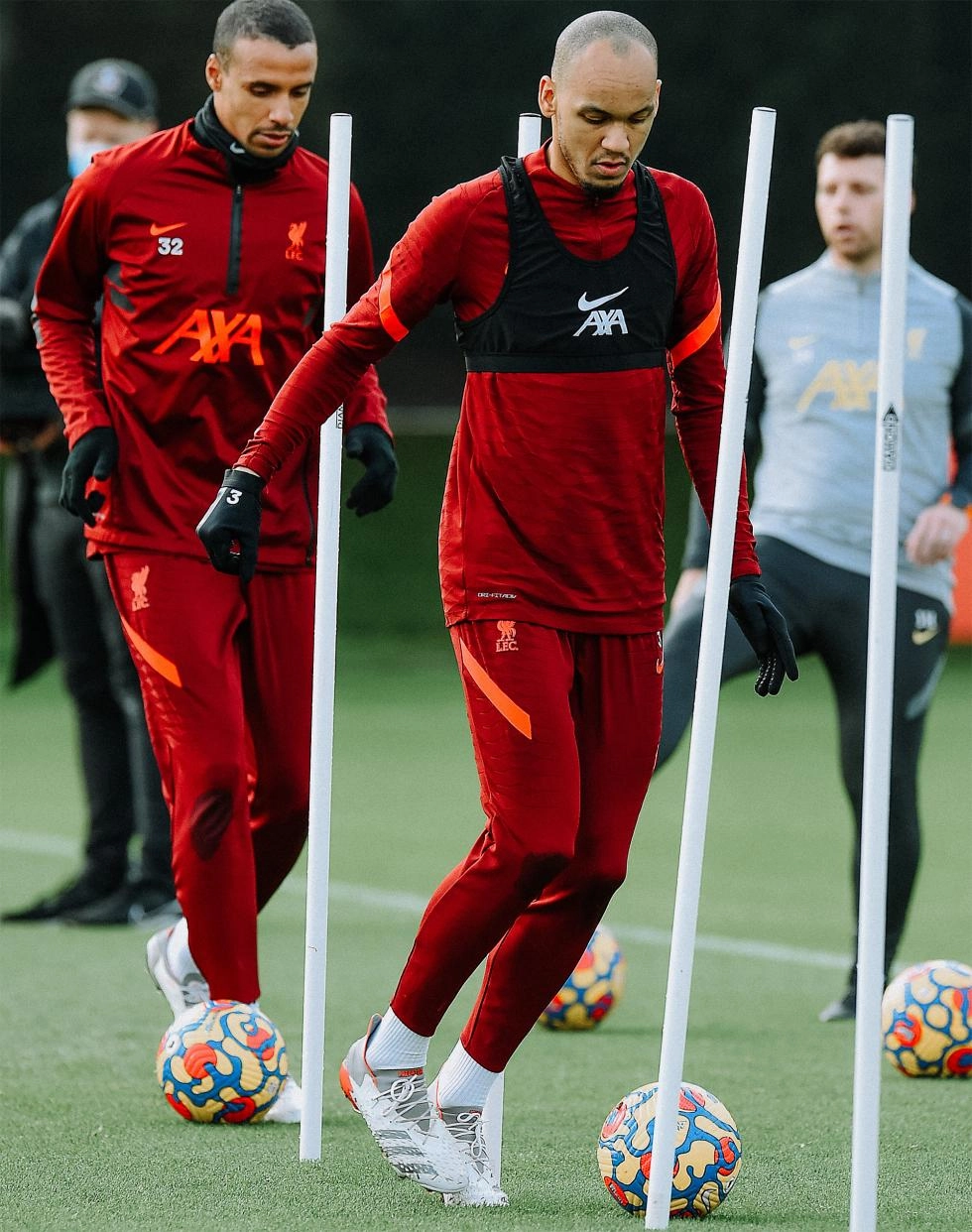 Thursday's training session as Liverpool prepare for Chelsea trip ...