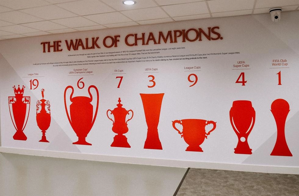 Champions Walls updated after Carabao Cup victory - Liverpool FC