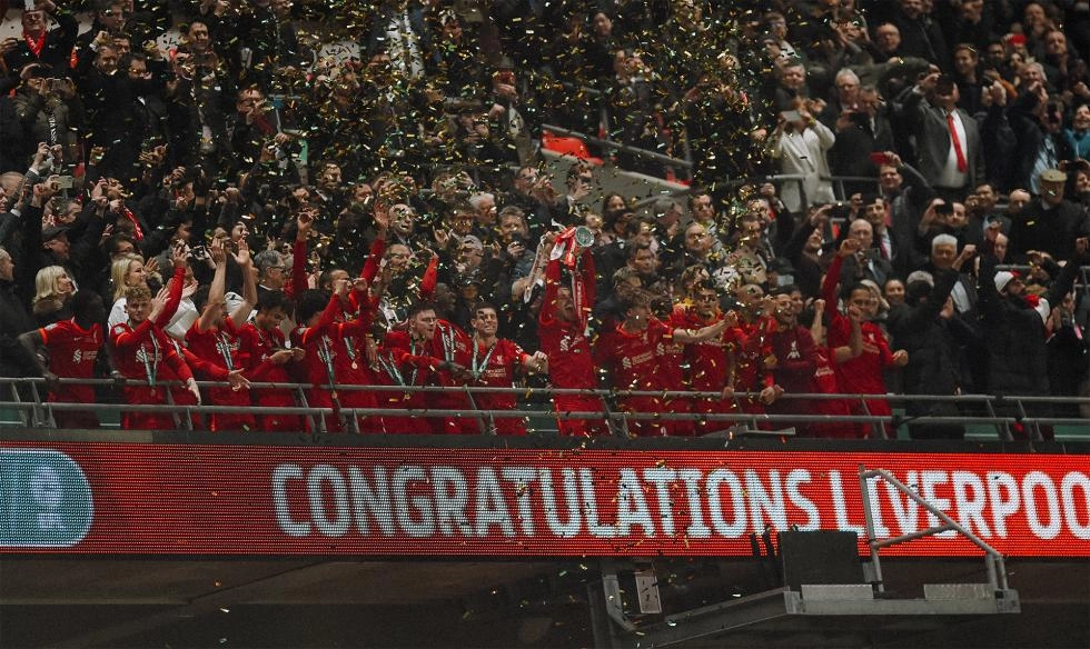 35 joyous photos from Liverpool's Carabao Cup triumph - Liverpool FC