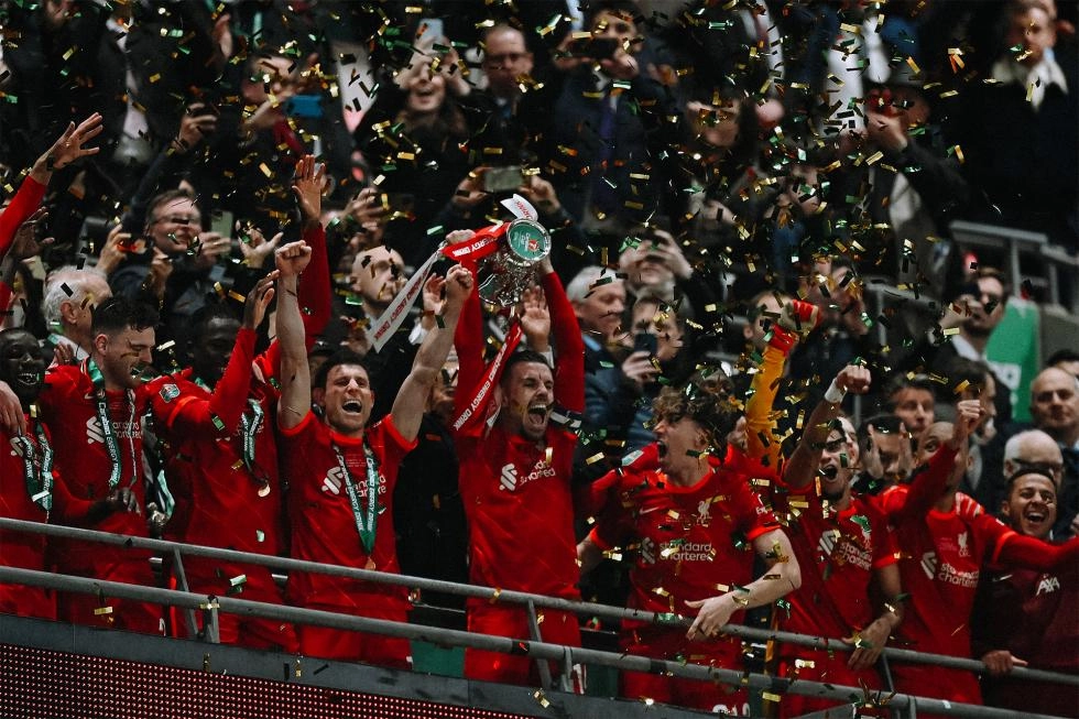 35 joyous photos from Liverpool's Carabao Cup triumph - Liverpool FC