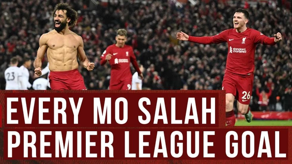 Liverpool FC — 10 landmark goals from Mo Salah's record-breaking ...